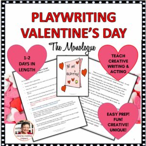 St. Valentines Day Playwriting the Monologue | Made By Teachers